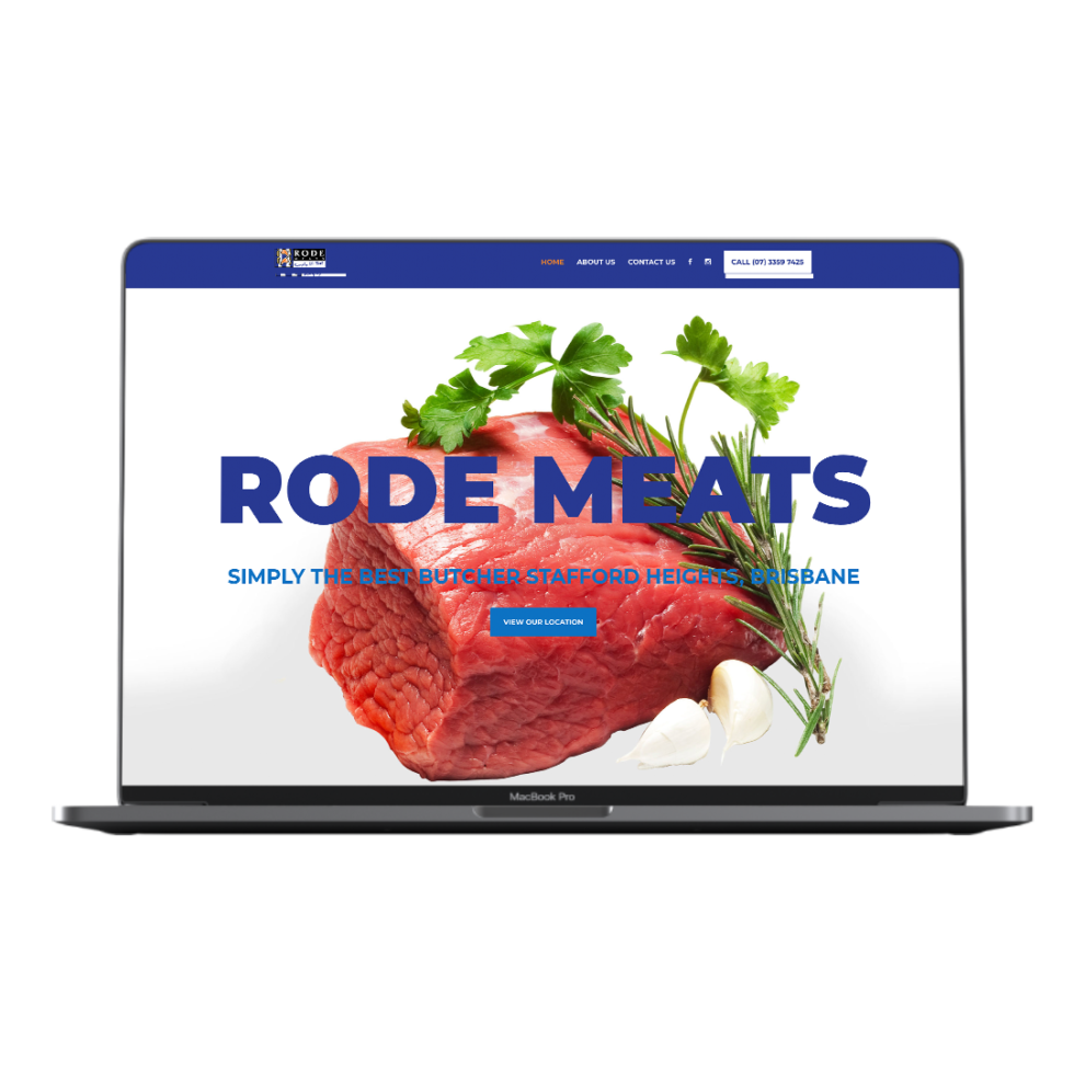 Brisbane Website Design Rode Meats - Smug Digital